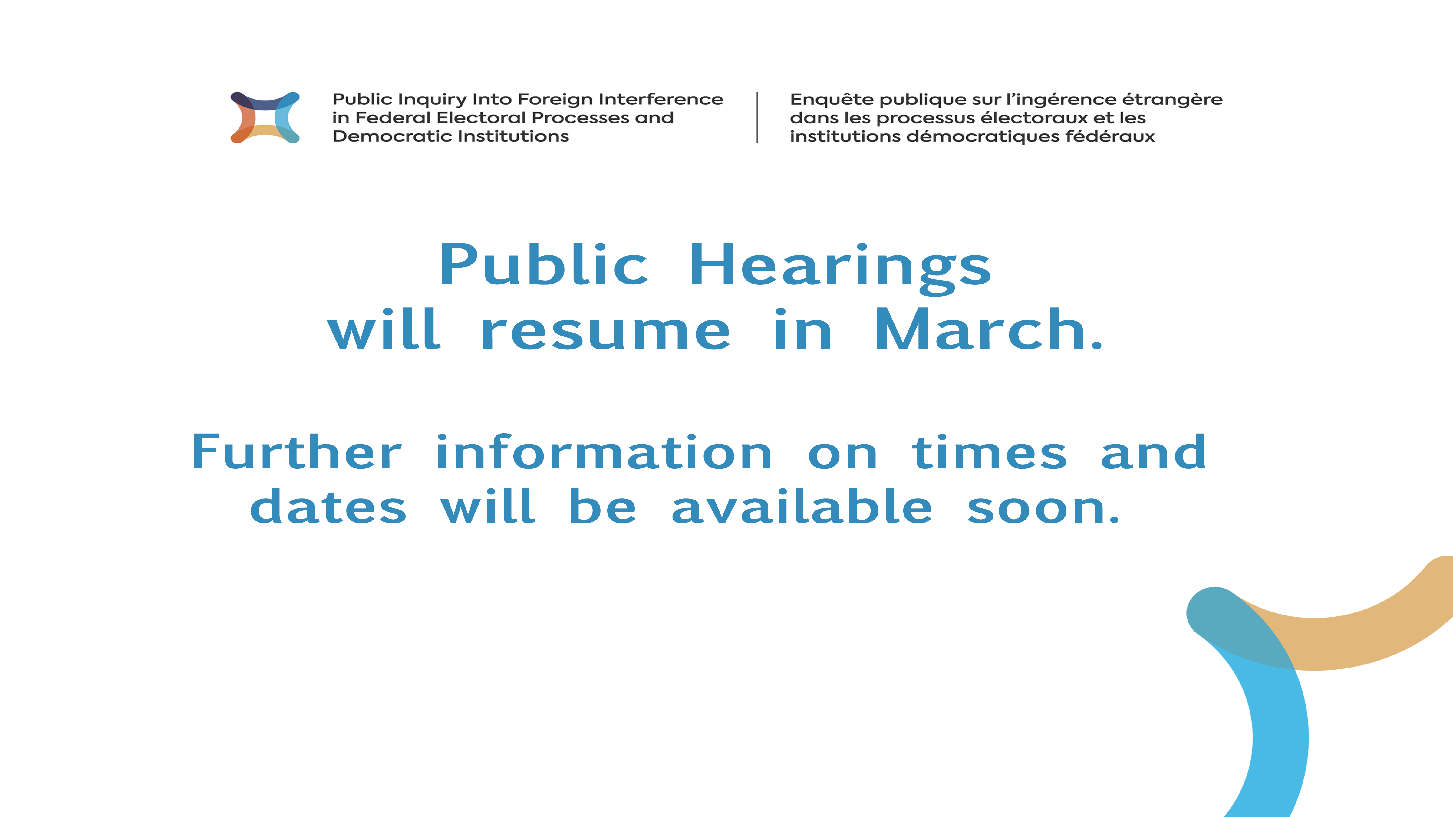 Public Hearings